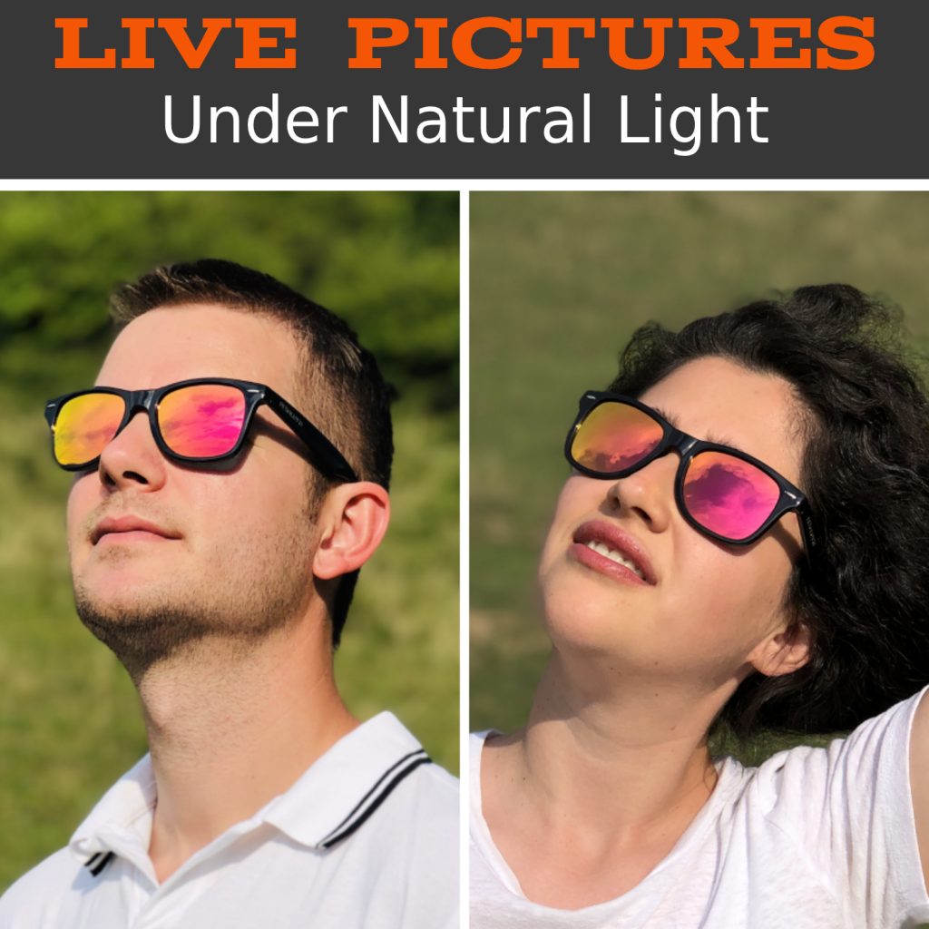 Polarized Sunglasses Shiny Black / Imperial Red – Revolutti